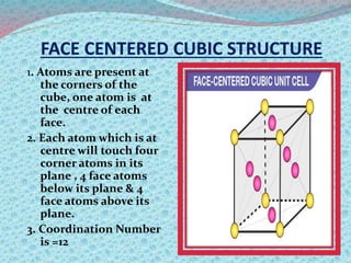 Crystal structure | PPT