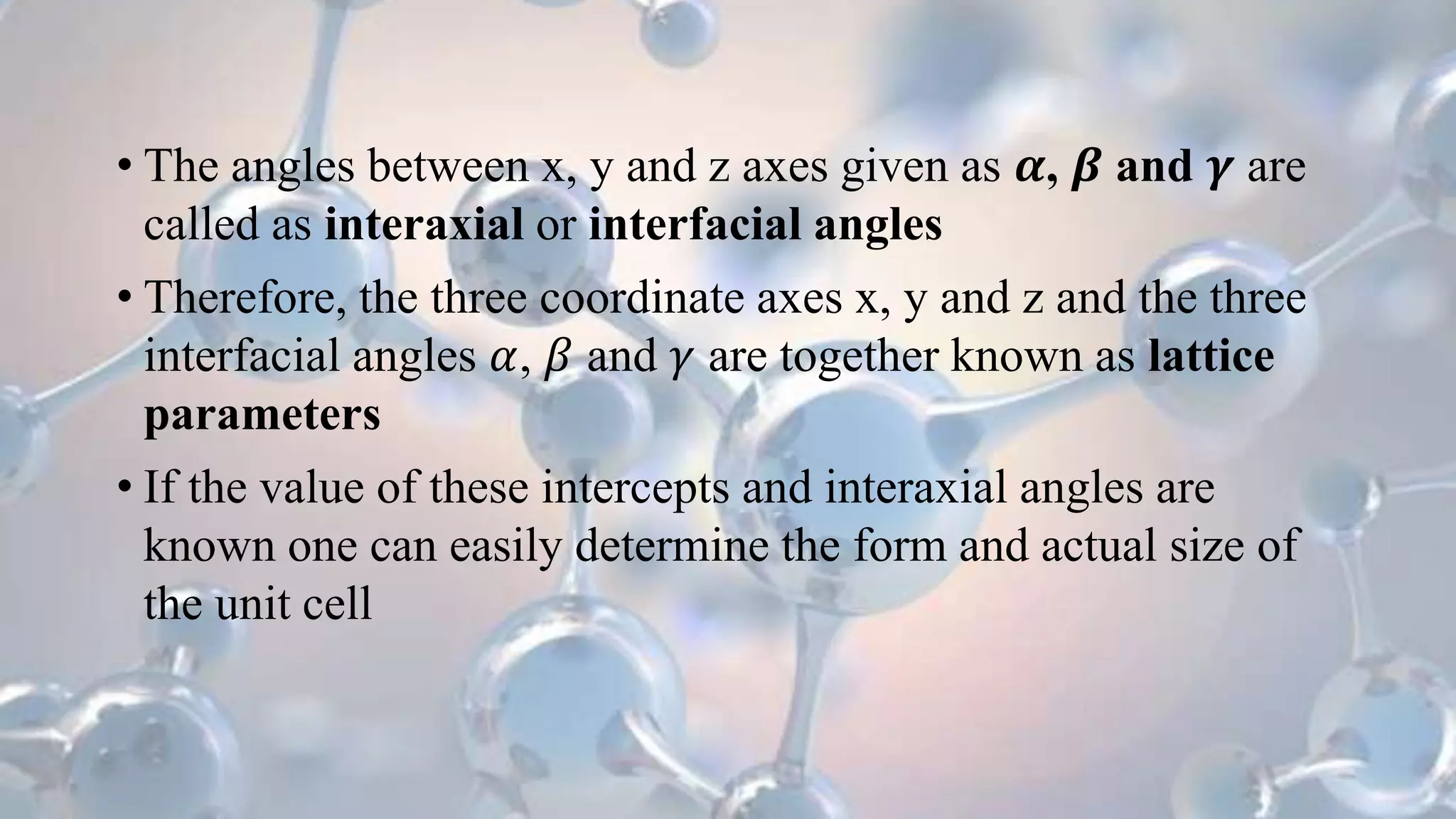 Crystal structure | PPTX
