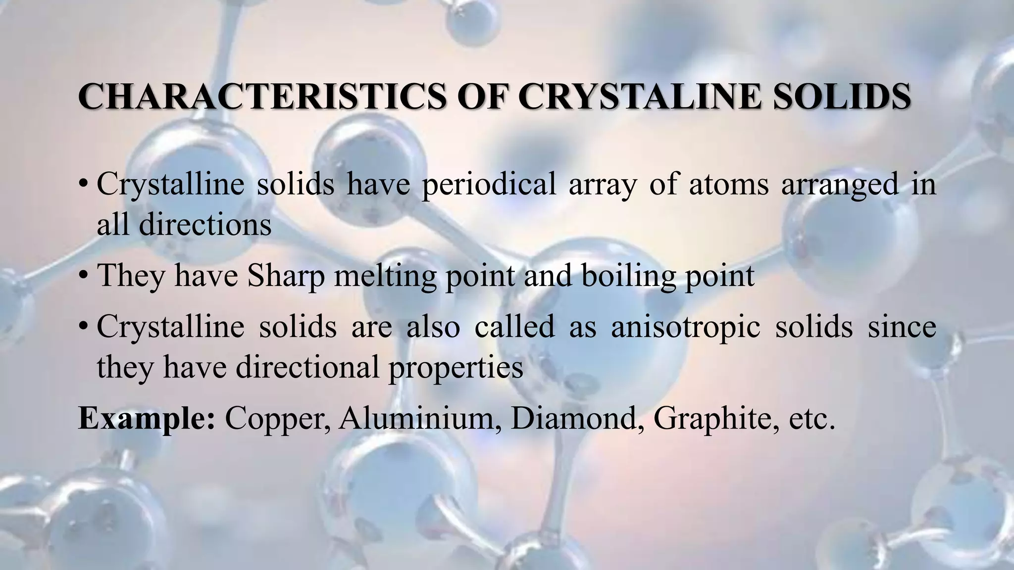 Crystal structure | PPTX