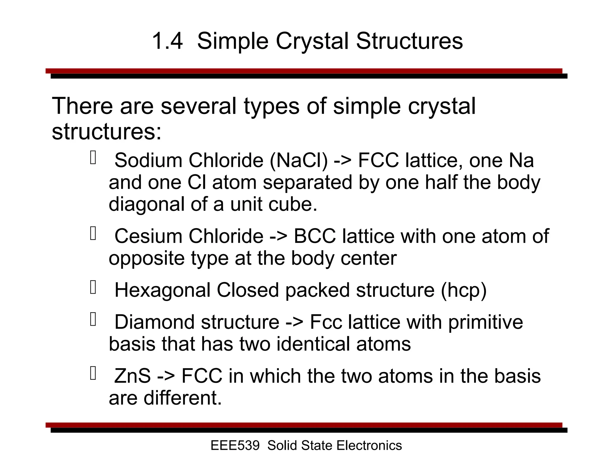 Crystal Structure123454321ghjklmnbvc.ppt
