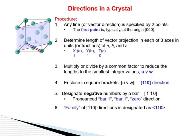 Crystal Structure - PPT.pdf | Chemistry | Science