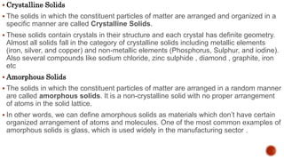 crystal structure1.pptx | Chemistry | Science