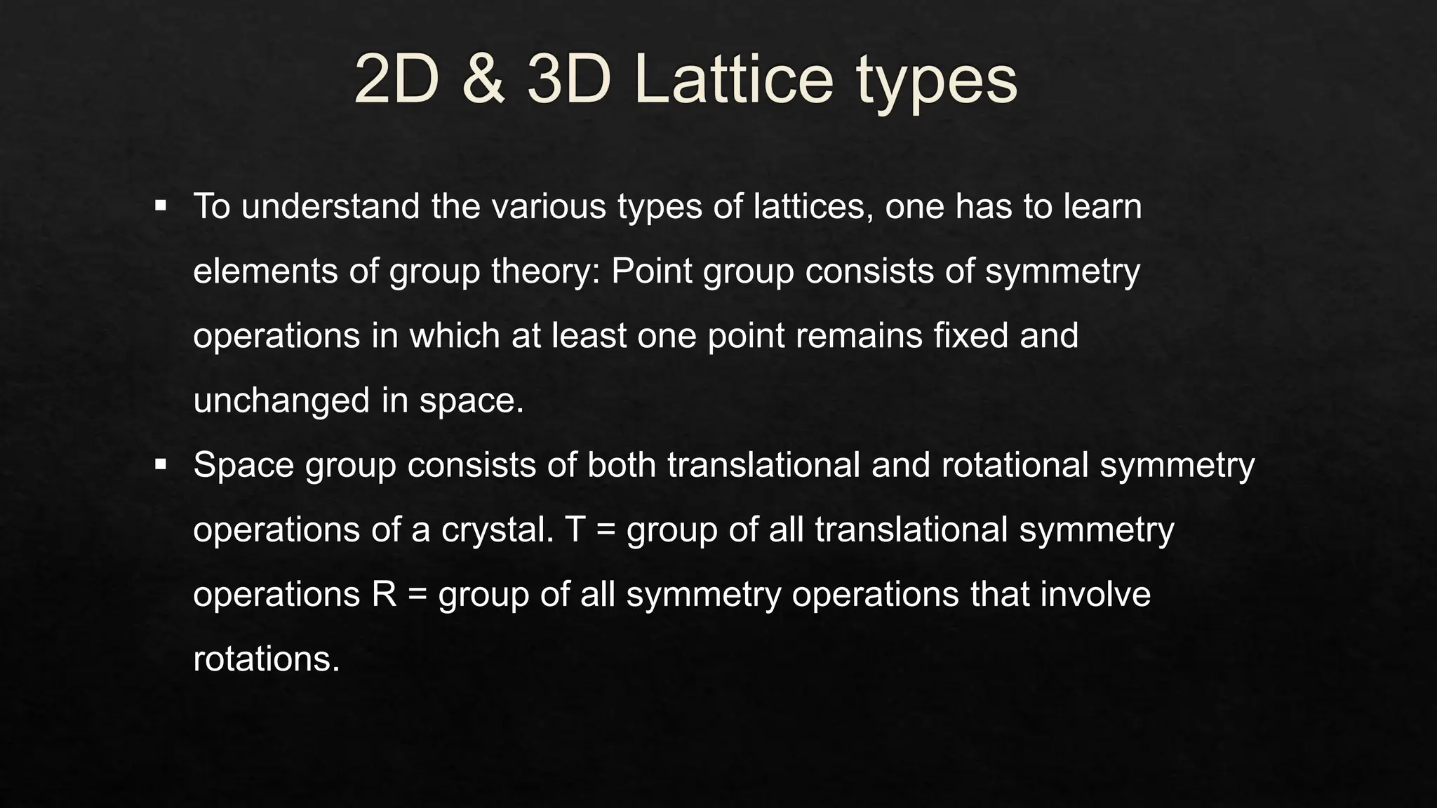 Crystal Structure and Lattice types.pptx