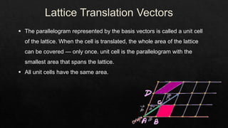 Crystal Structure and Lattice types.pptx