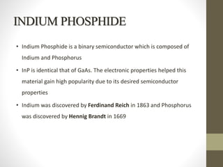 Crystal structure of importance semiconductors | PPTX