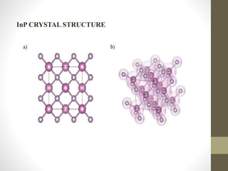Crystal structure of importance semiconductors | PPTX