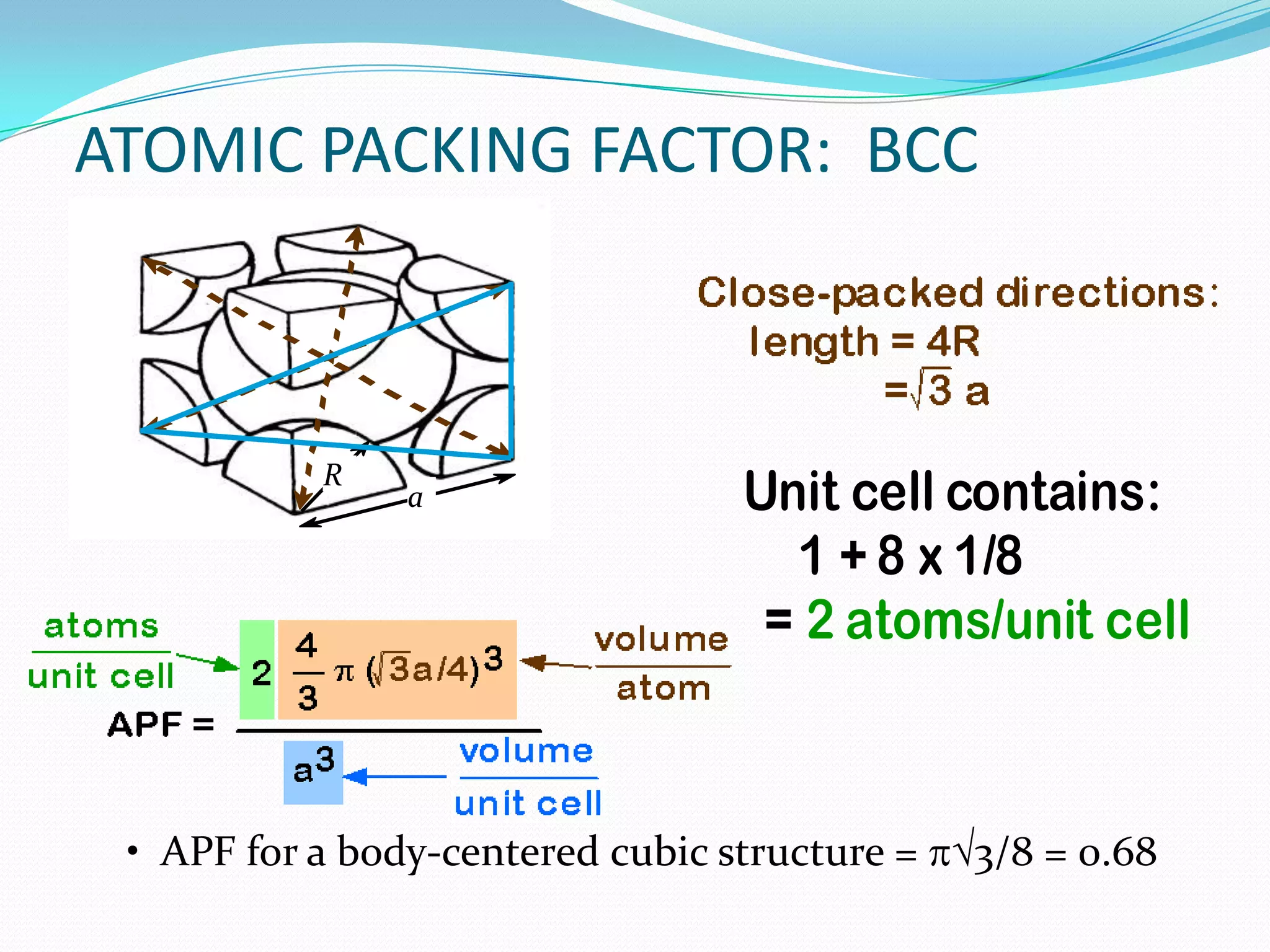 Crystal structure of metal | PPTX