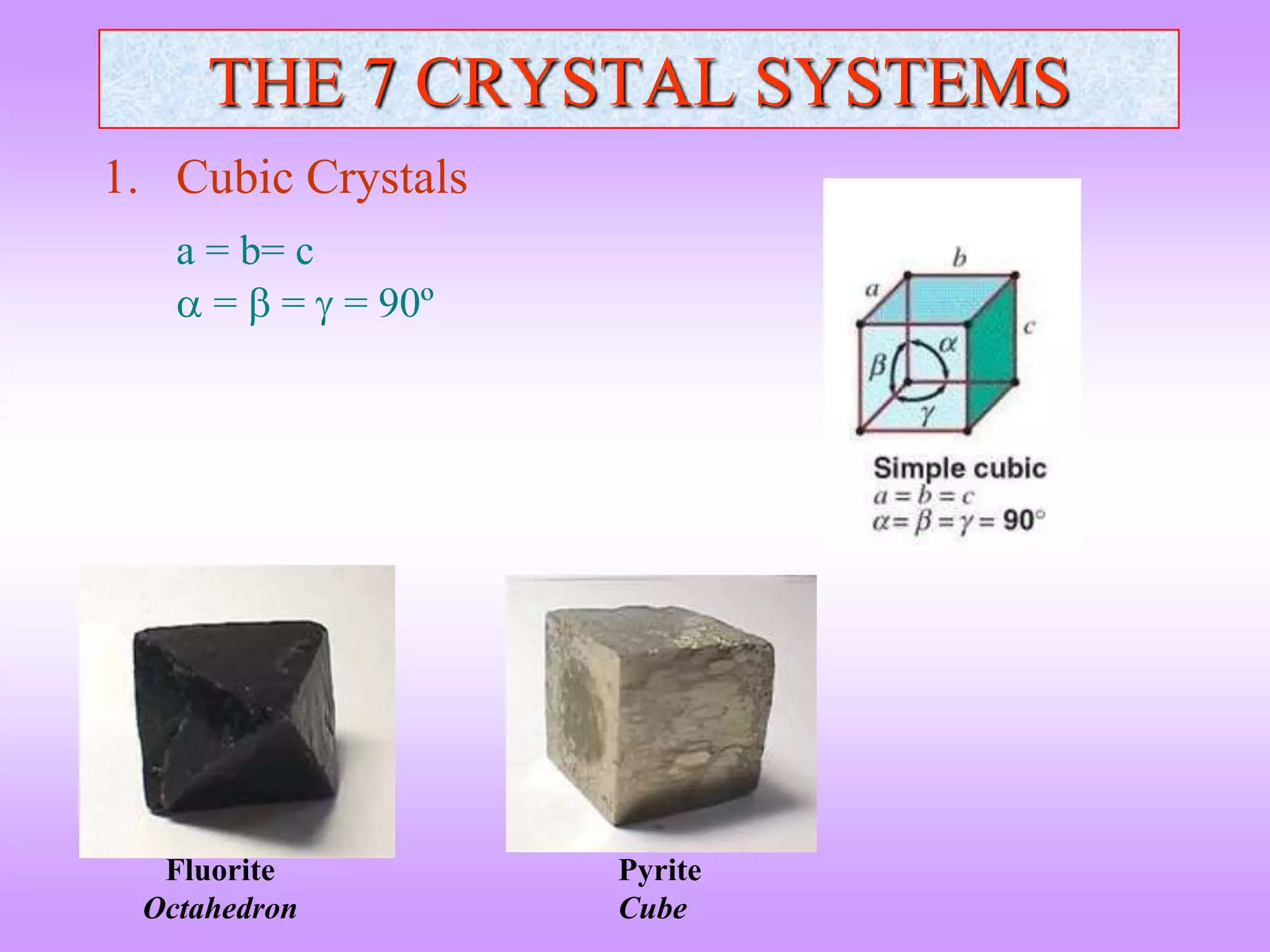 Crystal structure | PPTX