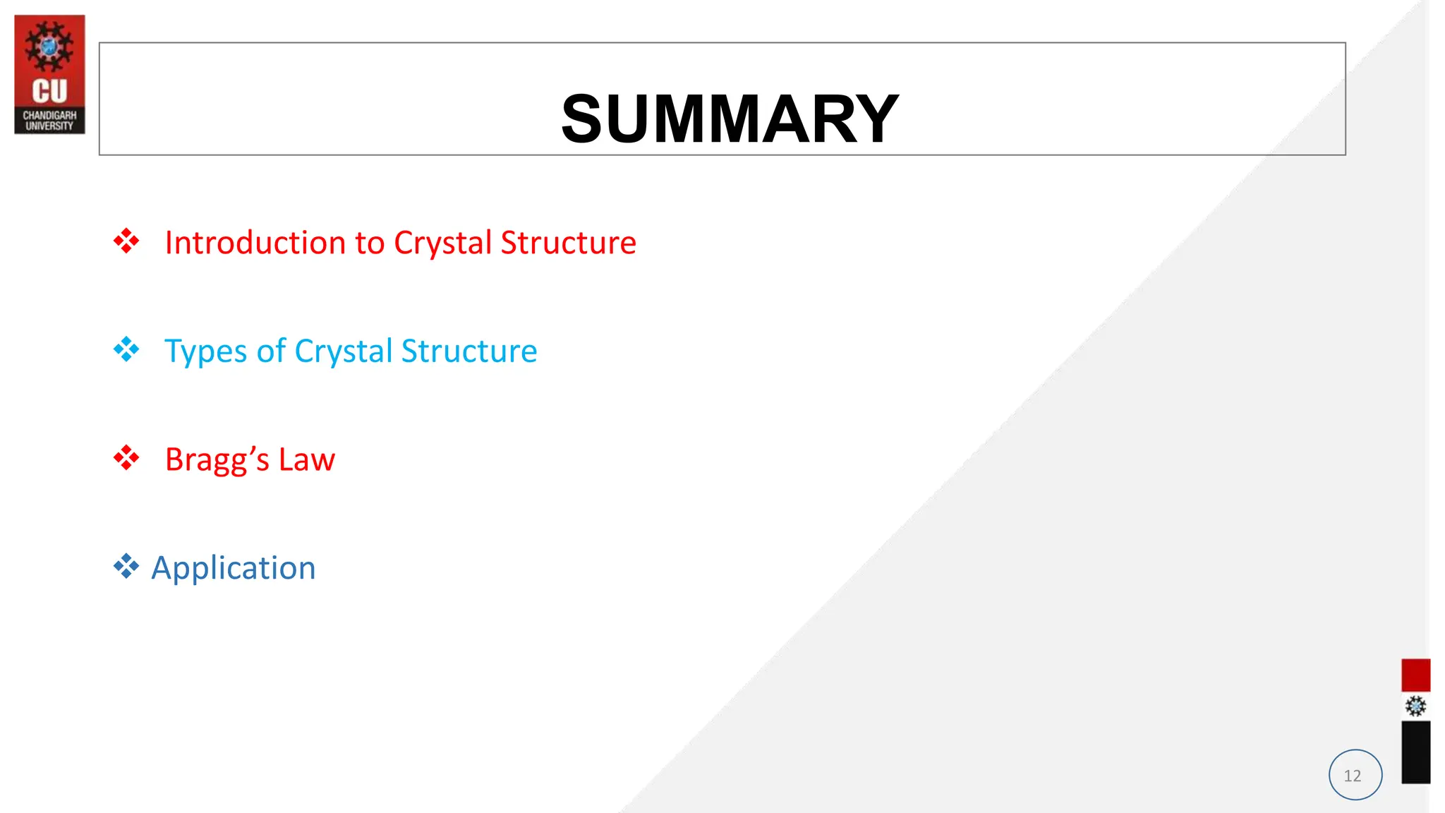 Crystal Structure analysis and detailed information pptx | PPTX