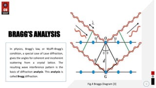 Crystal Structure analysis and detailed information pptx | PPTX