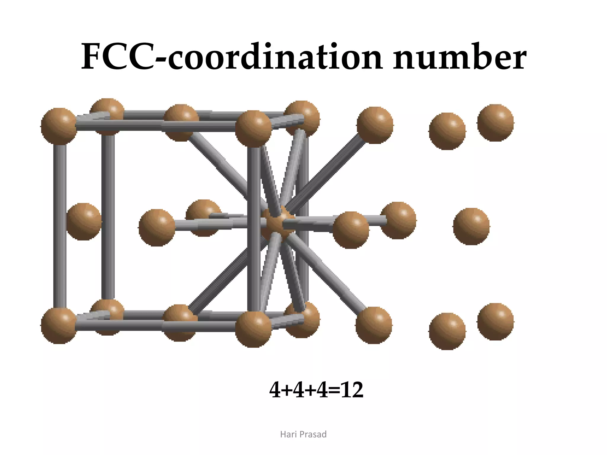 Crystal structures in material science | PPTX