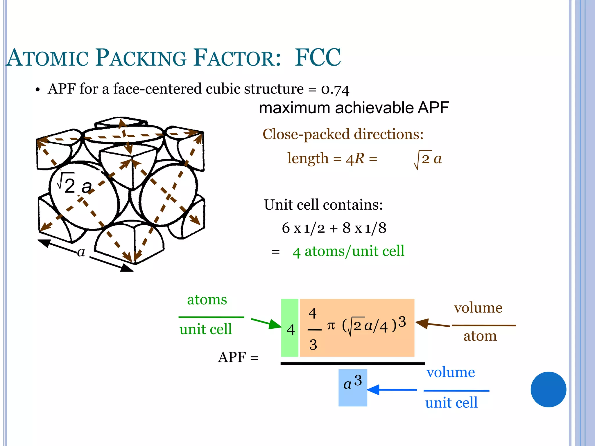 Crystal structures | PPTX