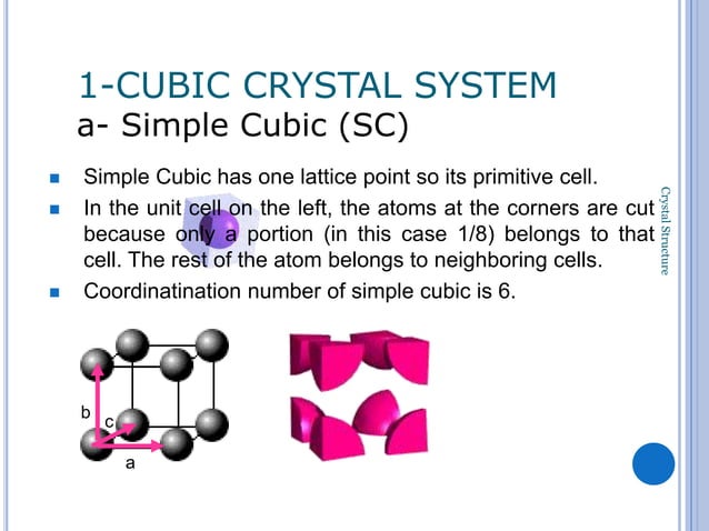 Crystal structures | PPTX
