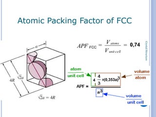 Crystal structures | PPTX