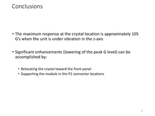 6U-RF module vibration simulation crystal oscillator | PDF