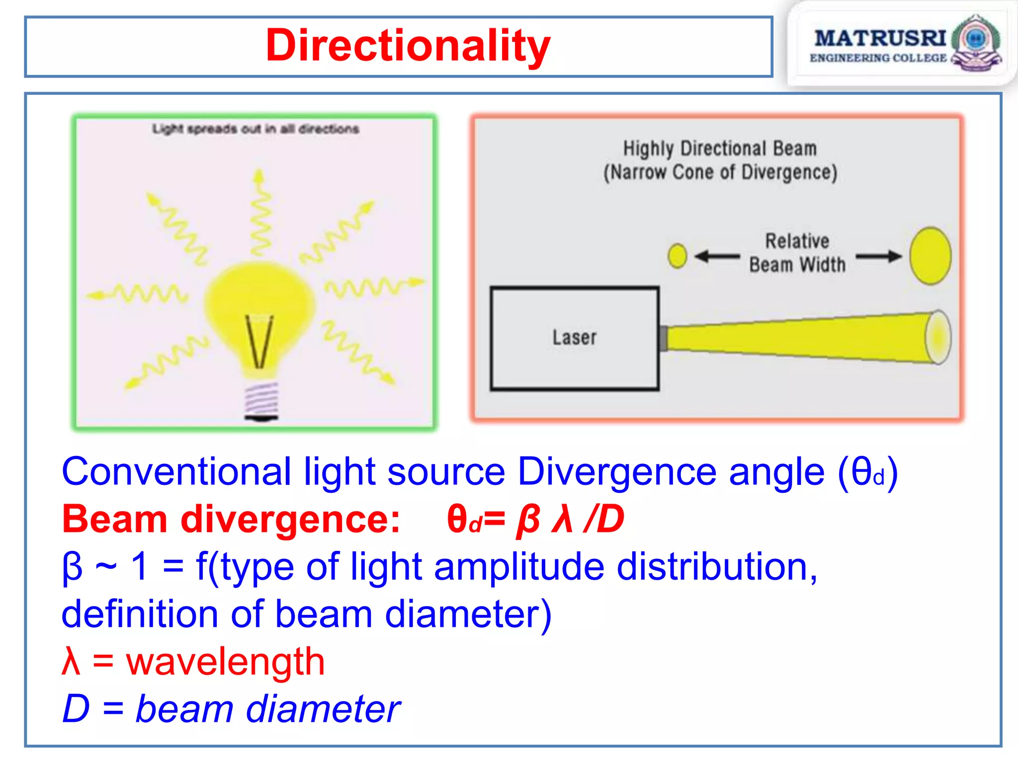 Lasers and Optical Fibres | PDF
