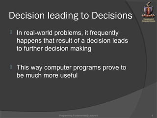 Fundamental Programming Lect 5 | PPT