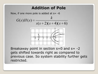 Effects of poles and zeroes | PPTX