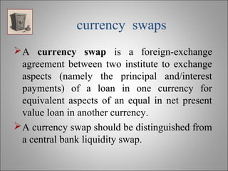 Currency Swaps | PPT