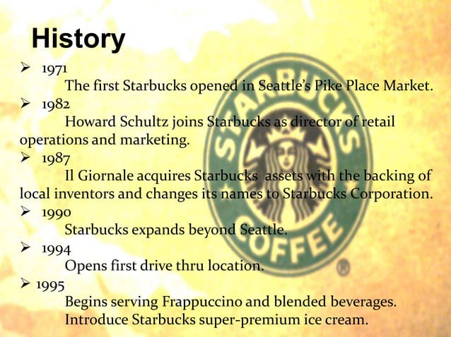 Case Study of Starbucks | PPTX
