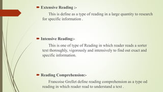 reading fluency | PPTX