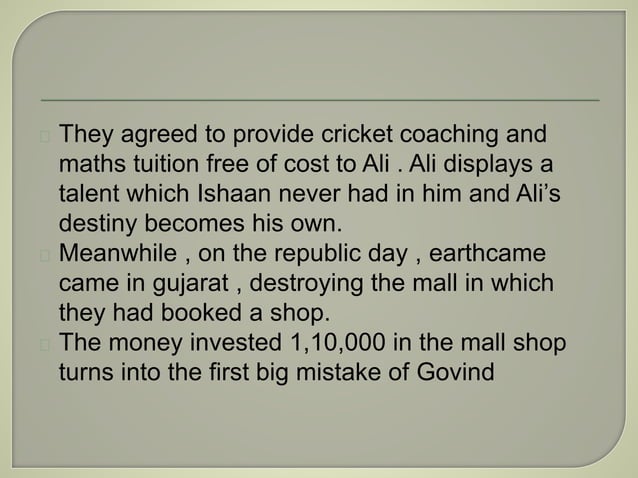 Book Review OF "The 3 Mistakes Of My Life" | PPTX