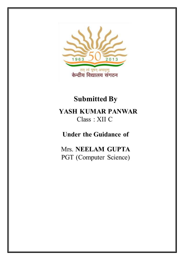 Computer science investigatory project- computer shop | DOCX