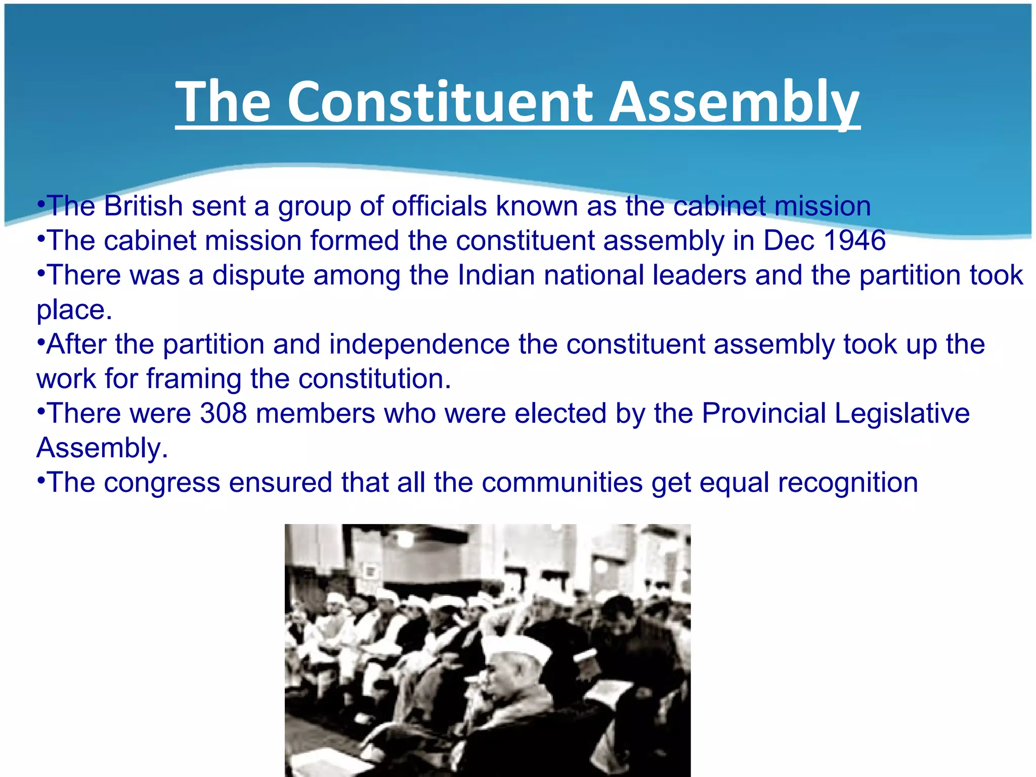 Constituent assembly of india | PPT