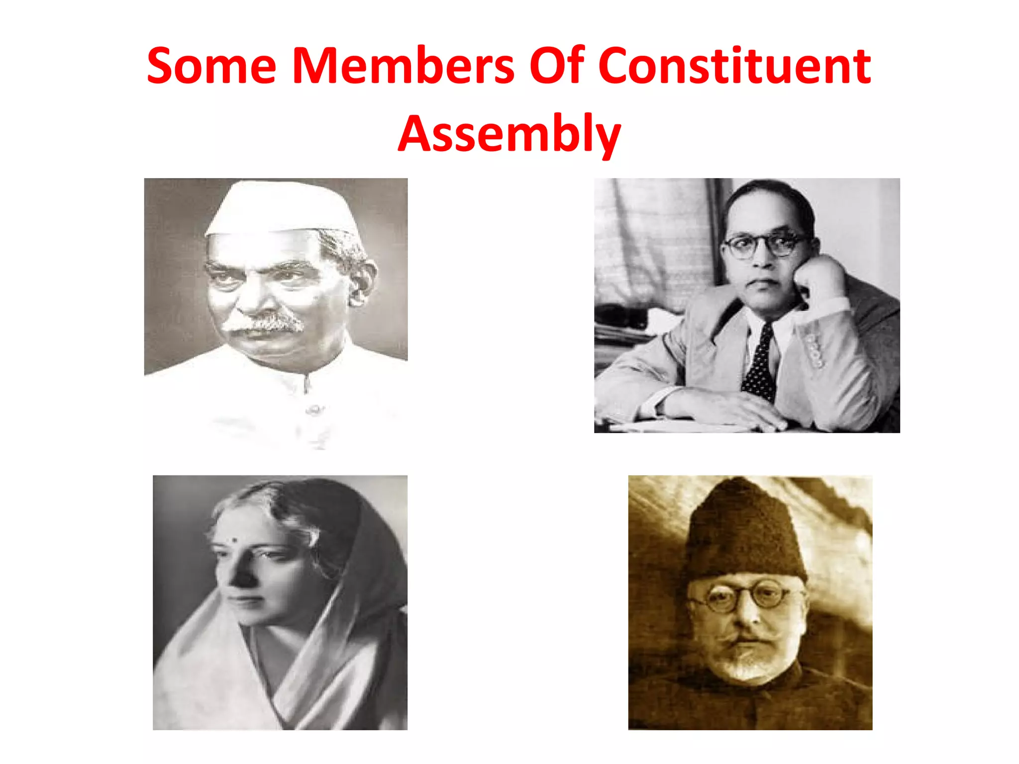 Constituent assembly of india | PPT