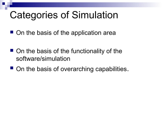 Computer simulation | PPT