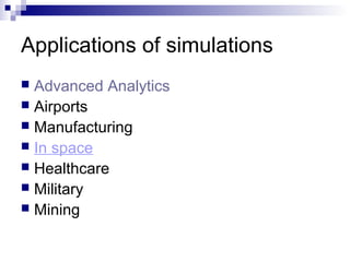 Computer simulation | PPT