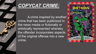 CYBERSPACE & CRIMINAL BEHAVIOR | PPTX
