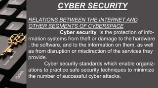 CYBERSPACE & CRIMINAL BEHAVIOR | PPTX