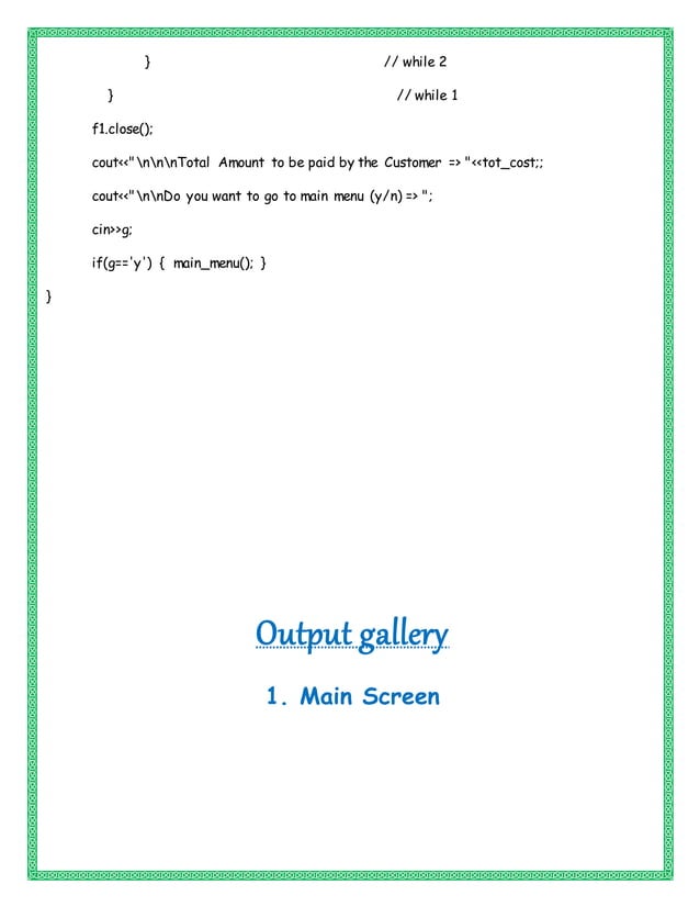 CS Project-Source code for shopping inventory for CBSE 12th | DOCX
