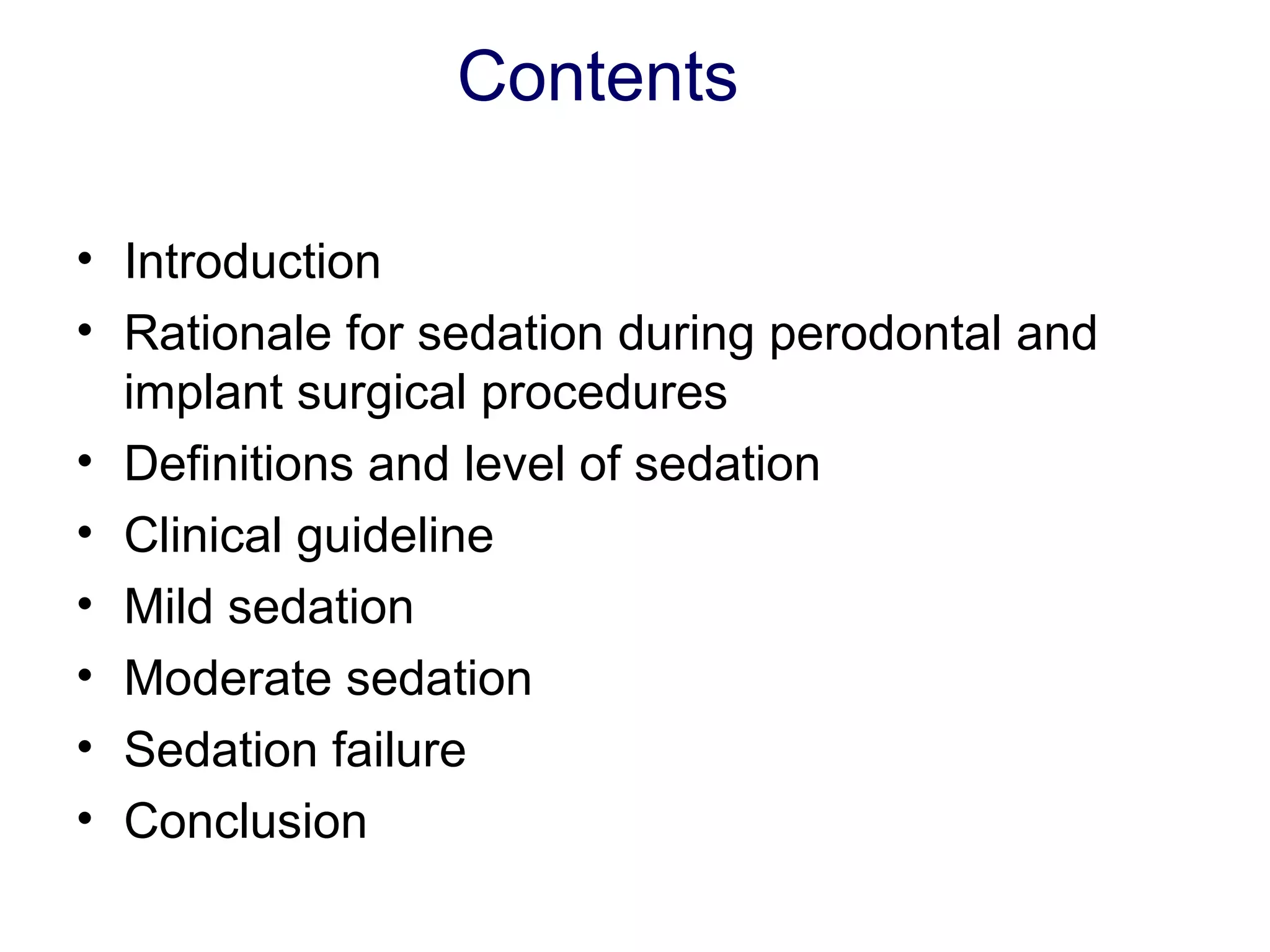 Conscious sedation | PPT