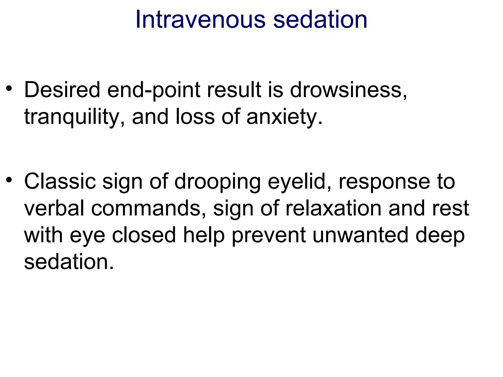 Conscious sedation | PPT