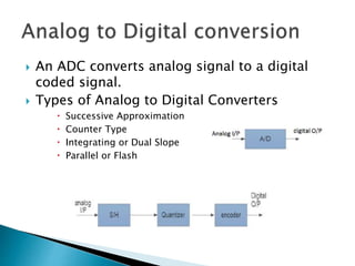 (D/A) and (A/D)conversion | PPTX