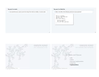 stacks and queues class 12 in c++ | PDF | Programming Languages | Computing