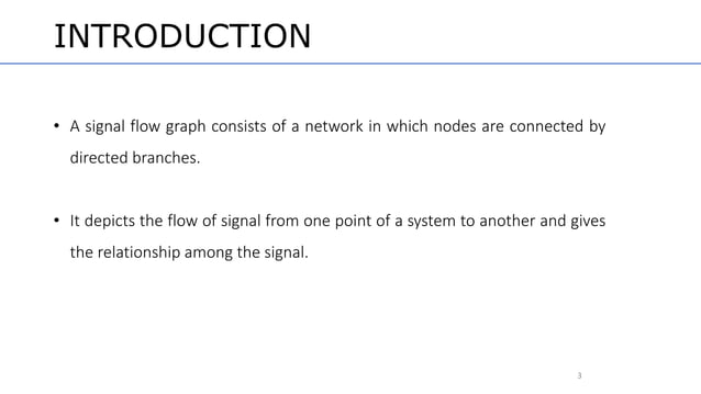 Signal Flow Graph | PPTX