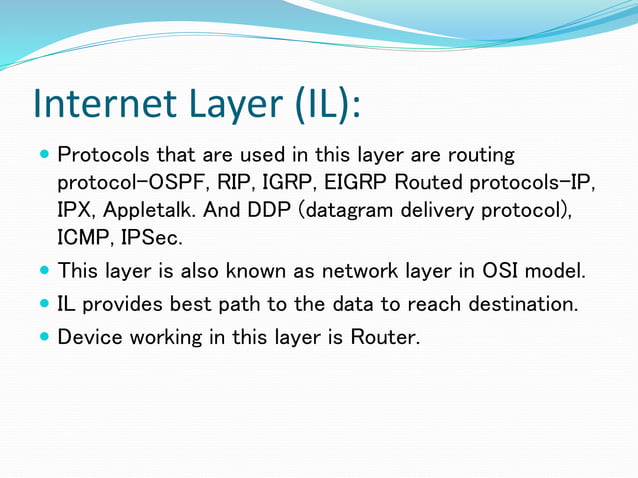 cyber security (TCP / IP) | PPTX