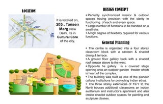Triveni Kala Sangam Plan
