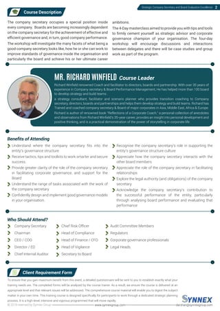Strategic Company Secretary Masterclass | PDF