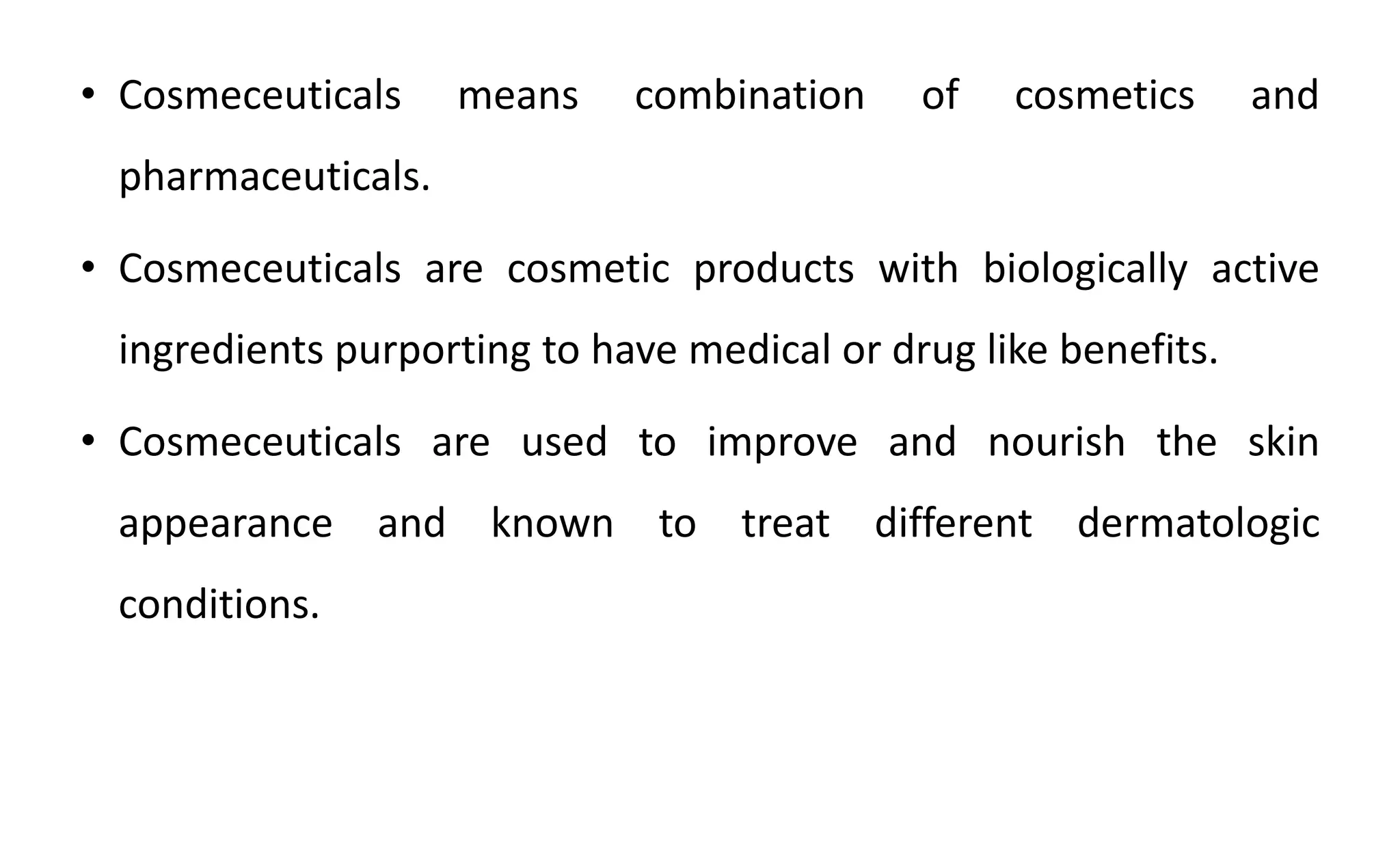 Cosmetic Science | PPTX
