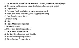 Cosmetic Science | PPTX