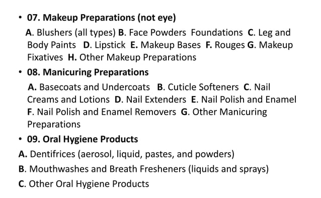 Cosmetic Science | PPTX