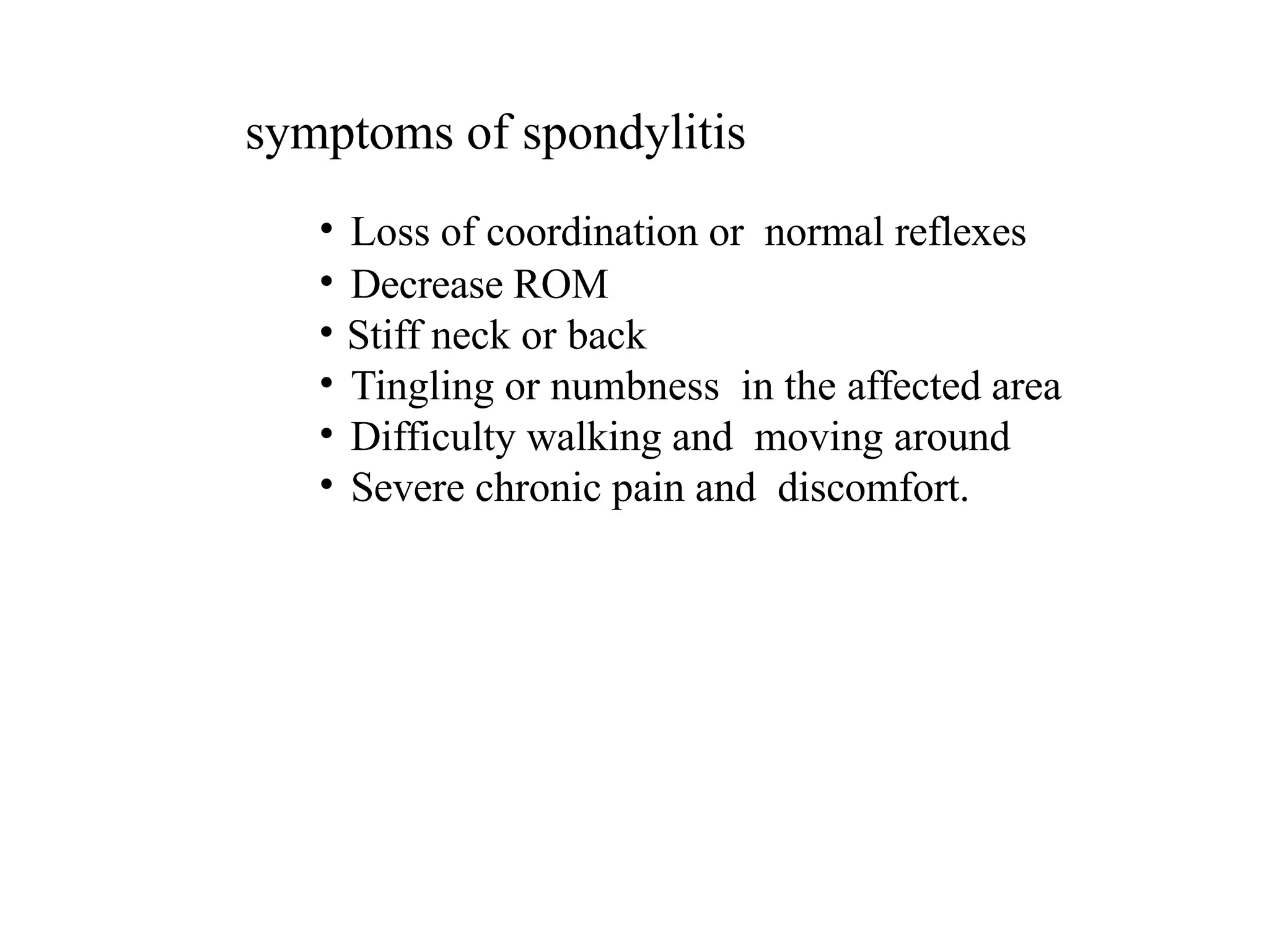 Cervical and Lumbar pathology.ppt Pathologies here can affect neck and ...
