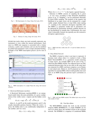Generating Musical Notes and Transcription using Deep Learning | PDF