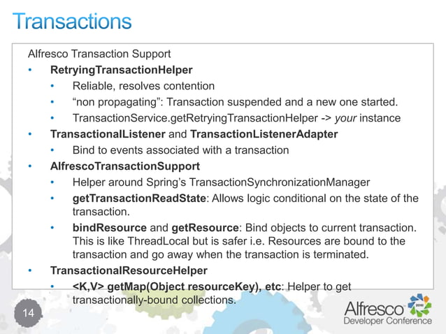 Foundation APIs and Repository Internals | PPT
