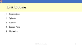 Quantum computing lectures at Habib University | PPT