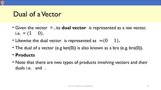 Quantum computing lecture 2 at Habib Uni | PPT